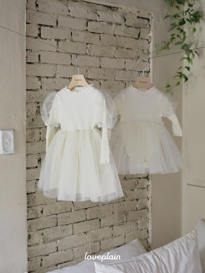 Pure Rib Sha One-Piece - KKAMI