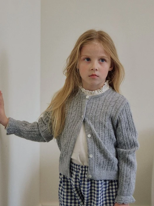 Cable Cardigan - KKAMI