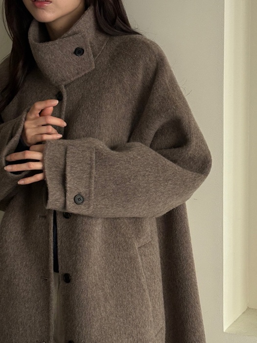 Half Handmade Coat - KKAMI
