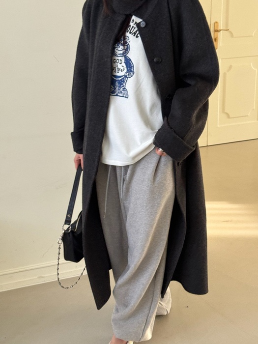 M Handmade Wool Coat - KKAMI